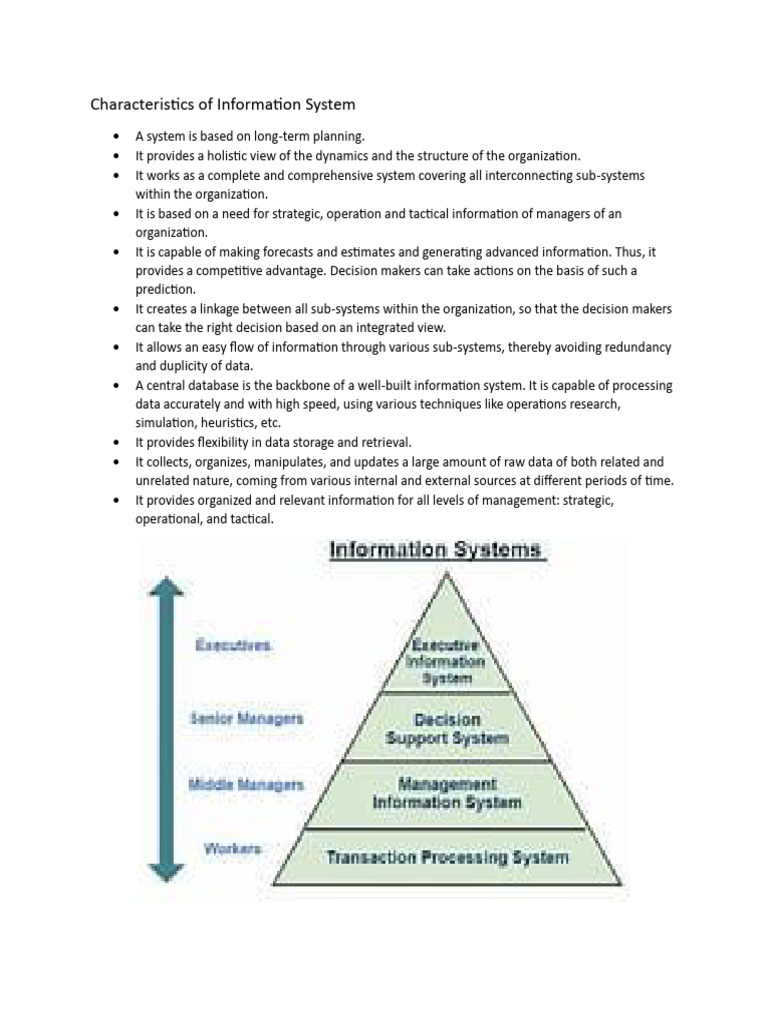 Characteristics-of-Information-System | PDF | Source Code | Software