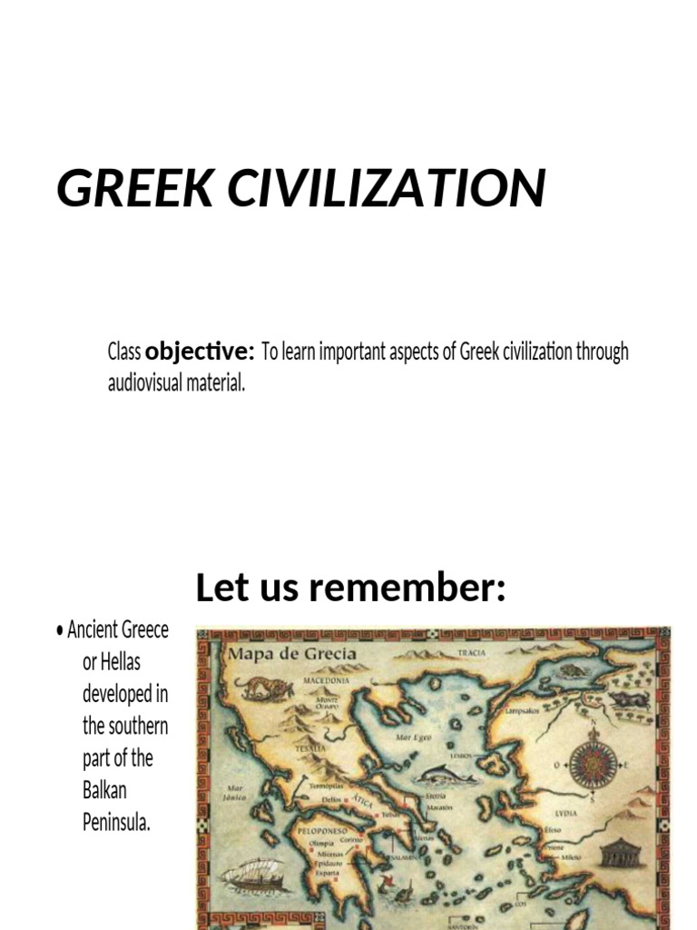 The Greek Civilization | PDF | Ancient Greece | Greece