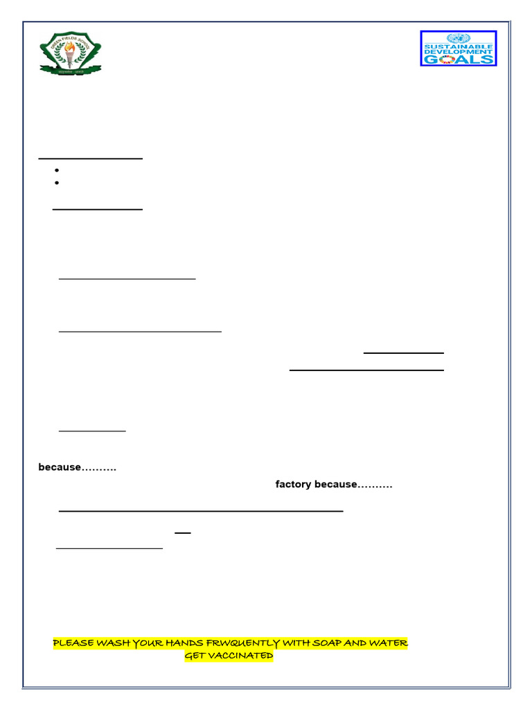 Science HY Exam Set A Class 4 2021 | PDF