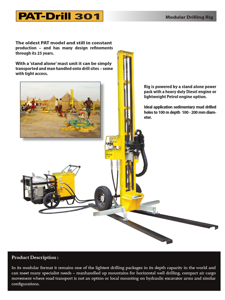 3.301 With 2-Stage Mud Pump BH Compressor Drill Pipe Drag Bits Reamer ...