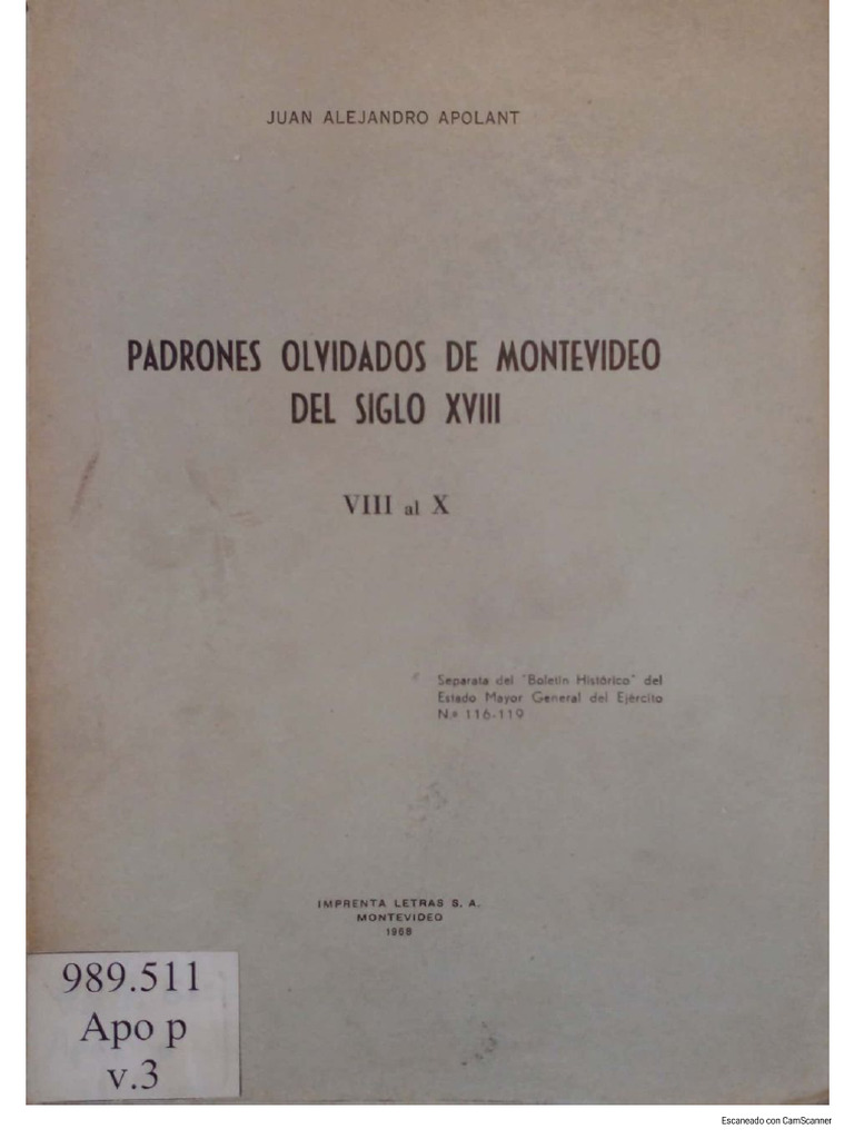 Apolant v3 Padrones Olvidados | PDF