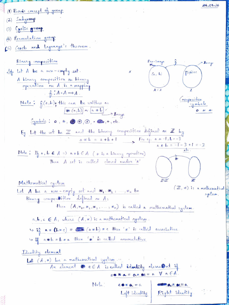 Abstract Algebra - Group Theory | PDF | Mathematics | Algebra