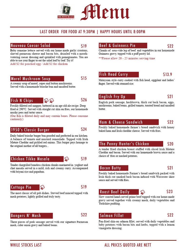 Discolicious Menu Overview | PDF | Hamburgers | Bacon