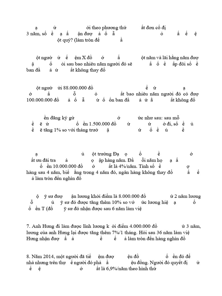 TCDN1 BTVN GTDTTL | PDF