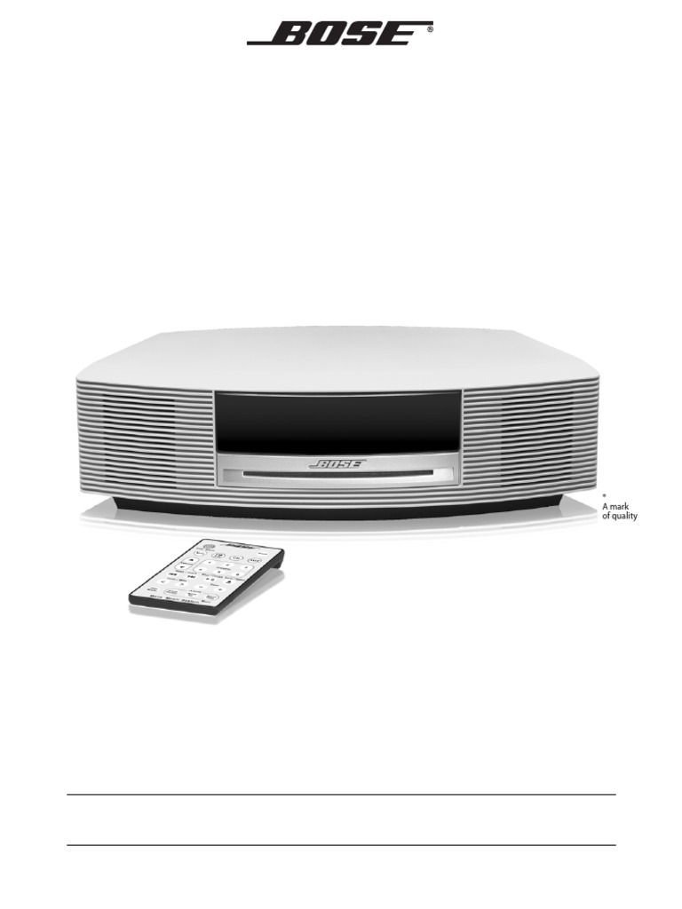 Wave Music System Owner's Guide | PDF | Frequency Modulation | Compact Disc