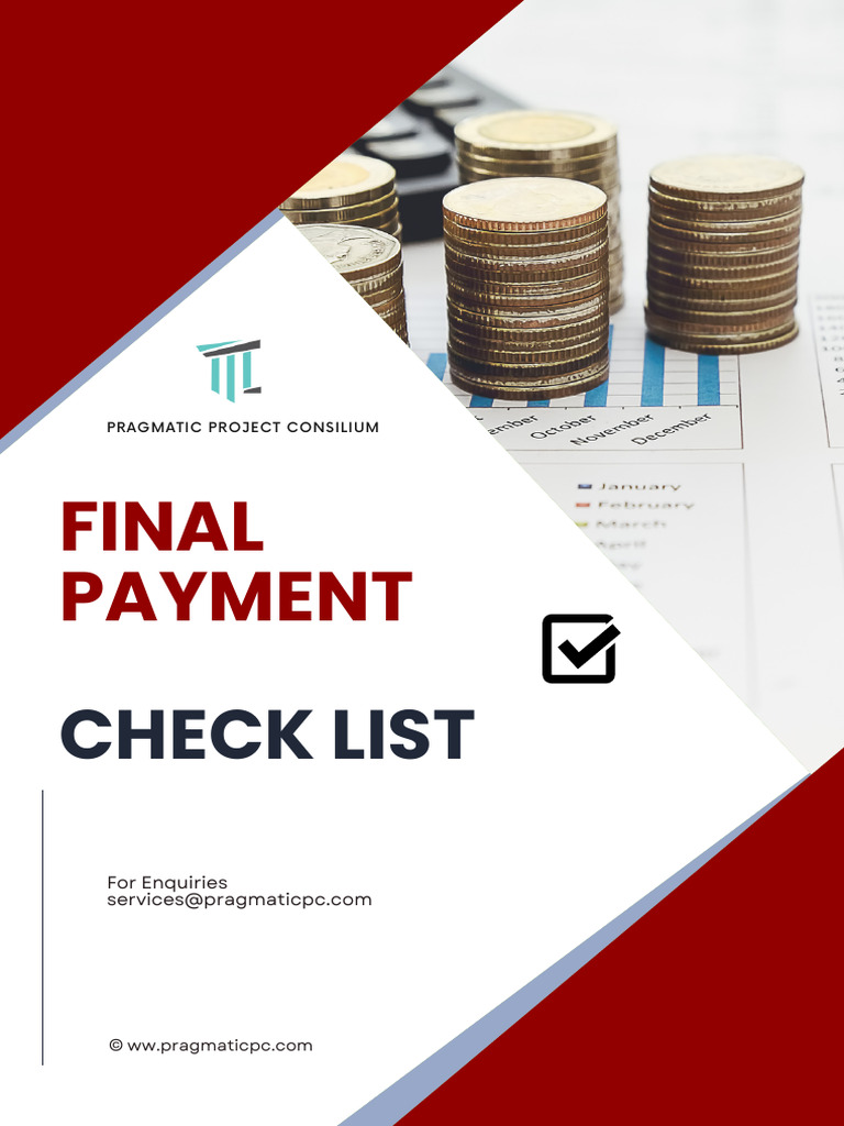 Final Payment Checklist for Construction | PDF