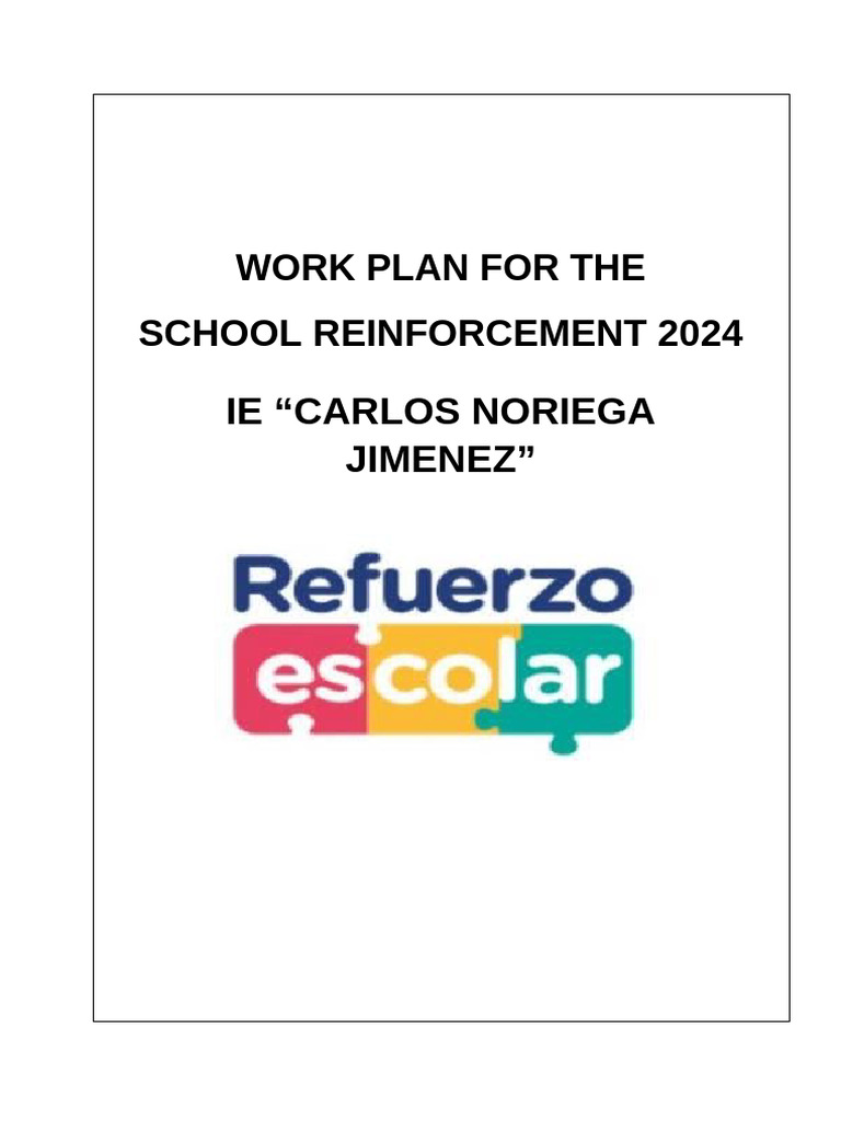 School Enhancement Plan 2024 | PDF | Science | Knowledge