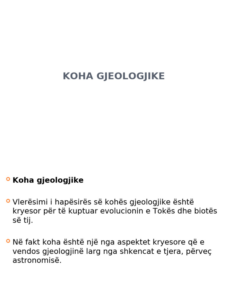 Leks 2 Tabela Gjeokronologjike | PDF