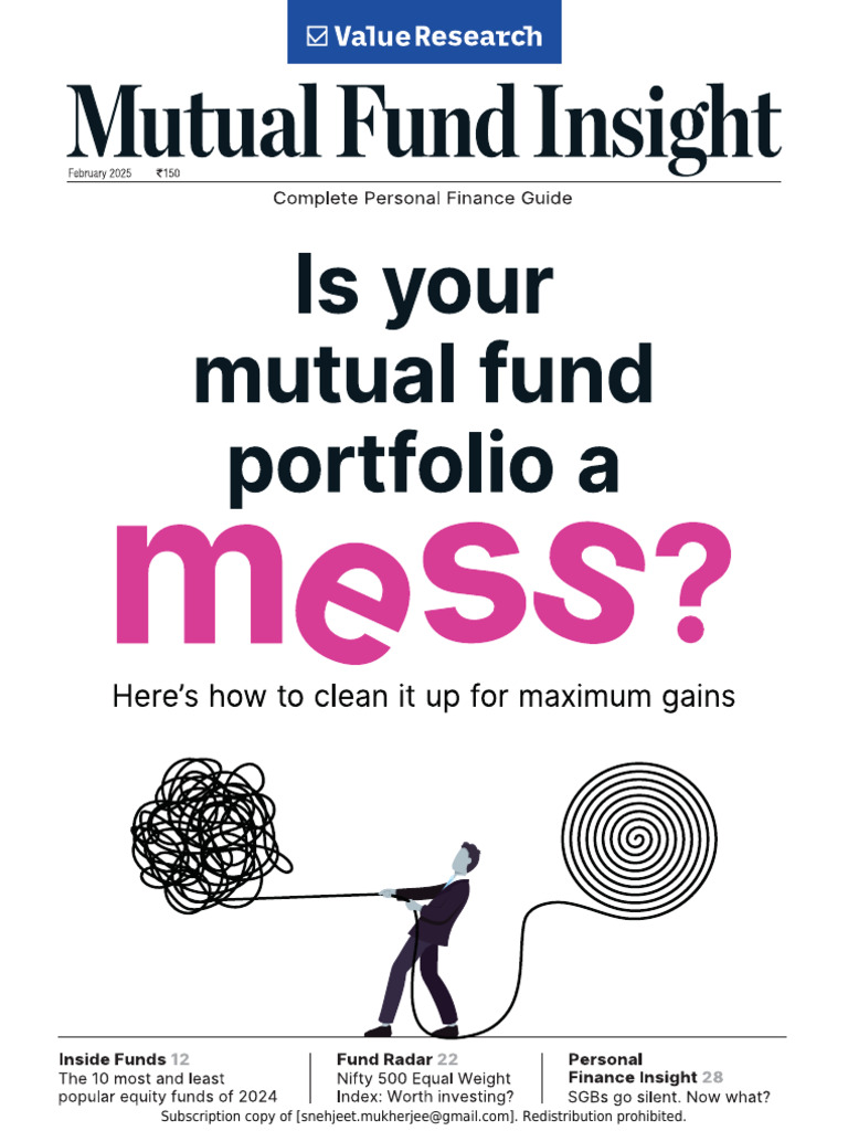 Mutual-Fund-Insight - Feb 2025 | PDF | Disciplines | Investing