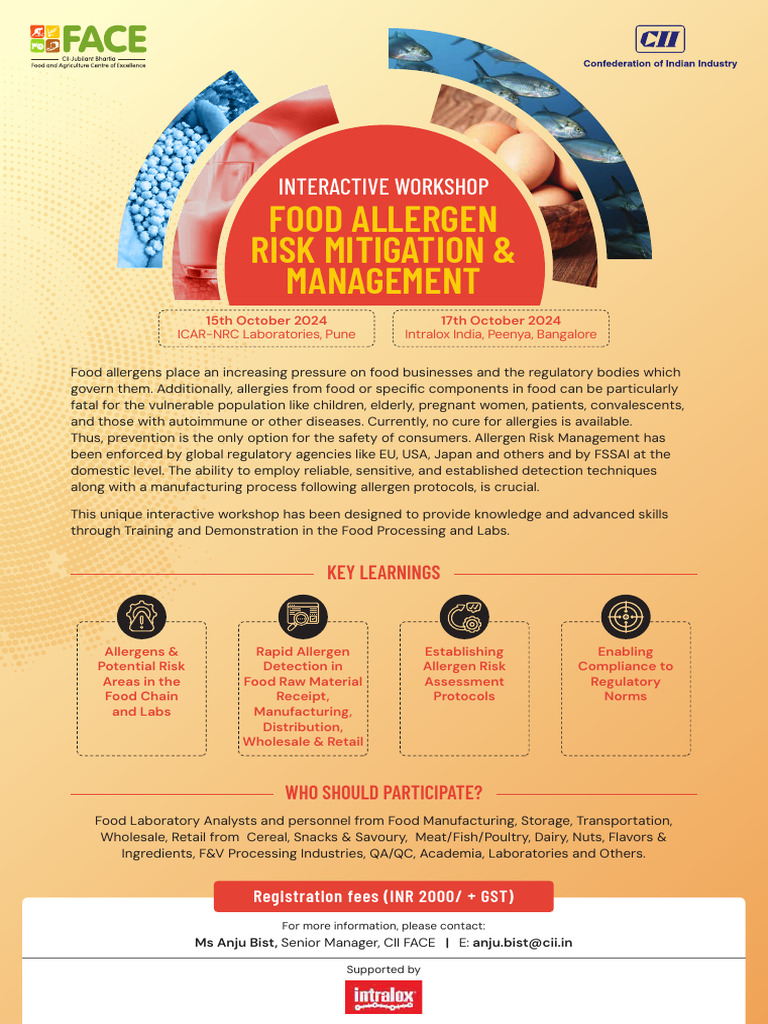 Food Allergen Risk Mitigation Flyer | PDF