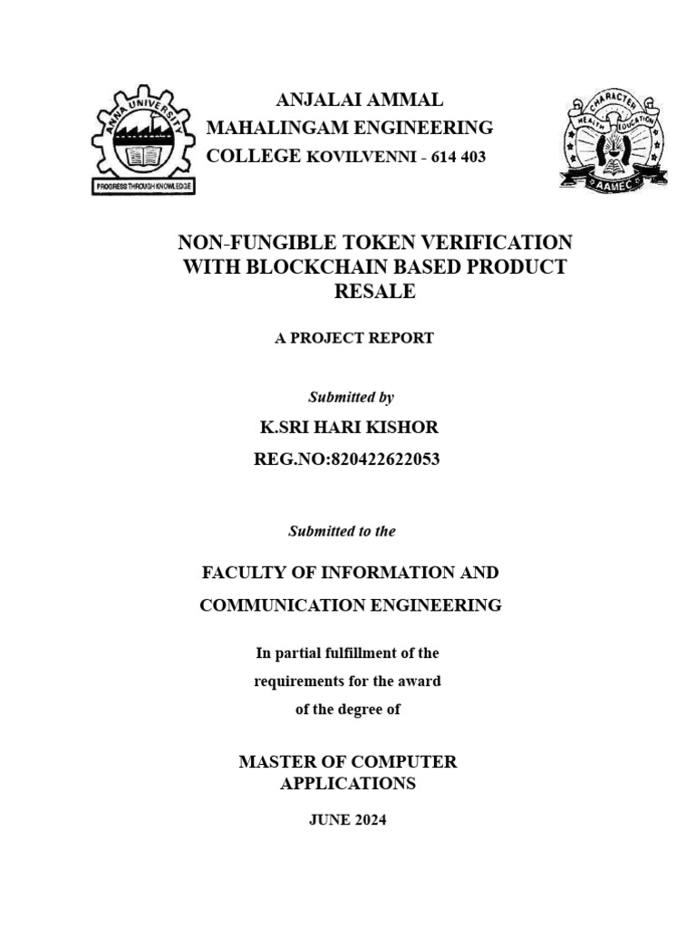 ProjectReport 1 Final-1-10 3 | PDF