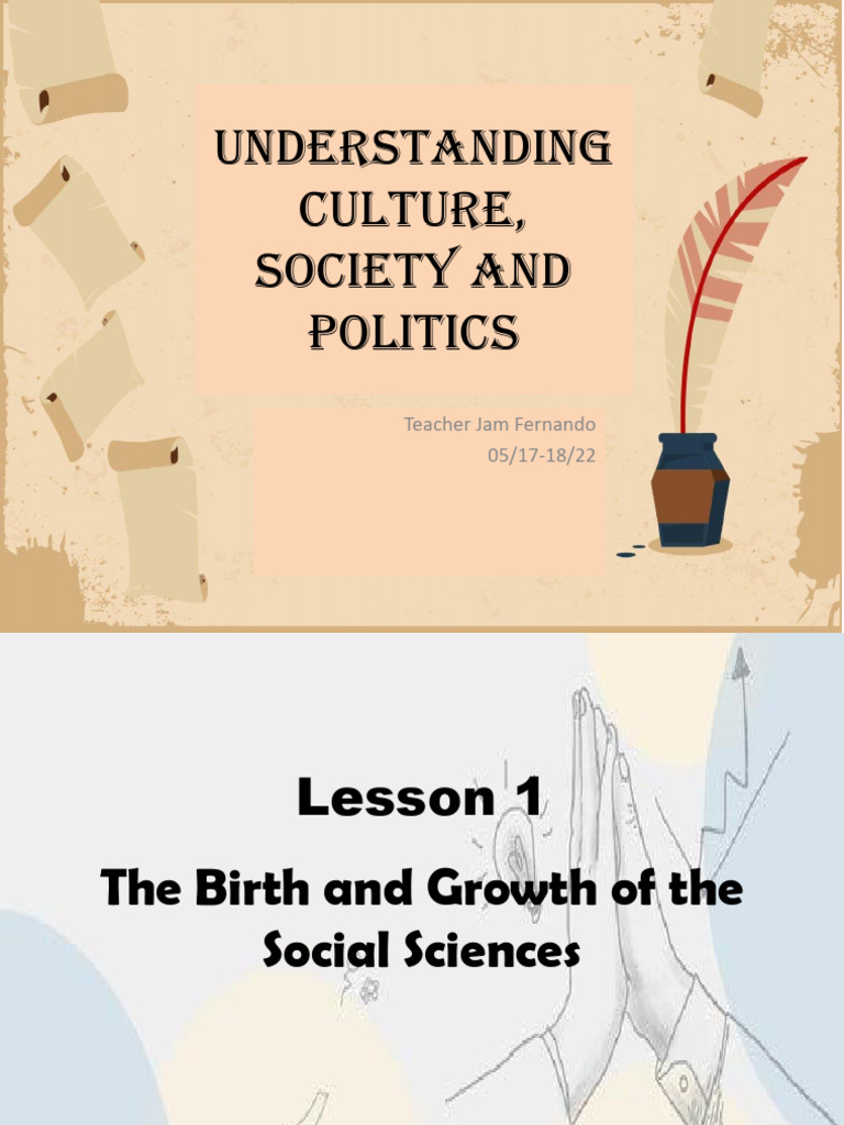Birth and Growth of Social Sciences | PDF | Social Sciences | Sociology
