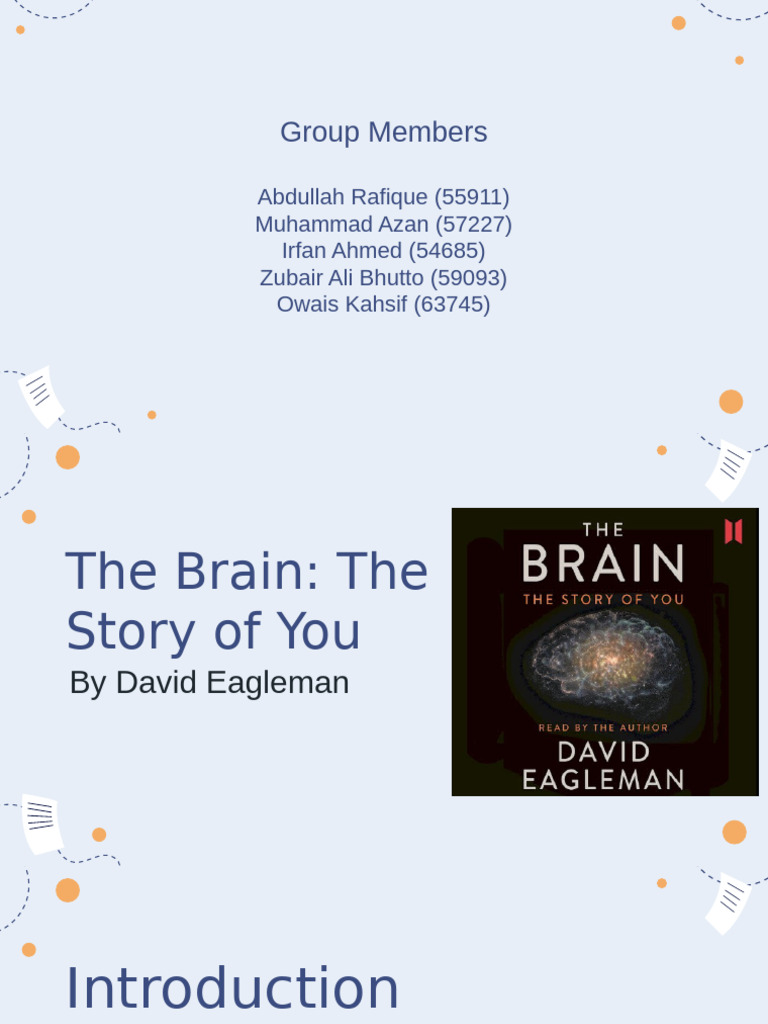 The Brain: The Story of You Overview | PDF | Perception | Brain