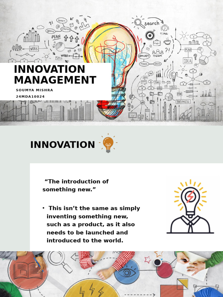 Innovation Management | PDF | Innovation | Economies