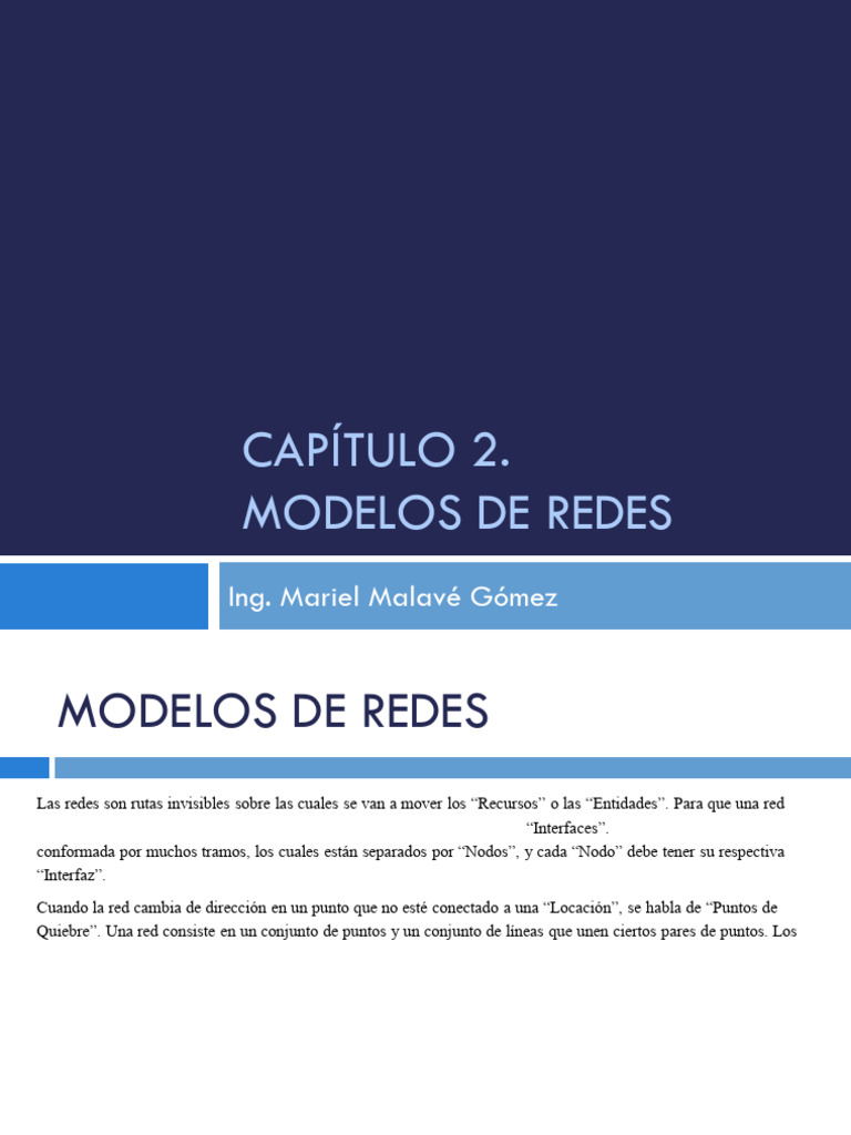 Modelo de Redes | PDF | Vértice (teoría de grafos) | Combinatoria