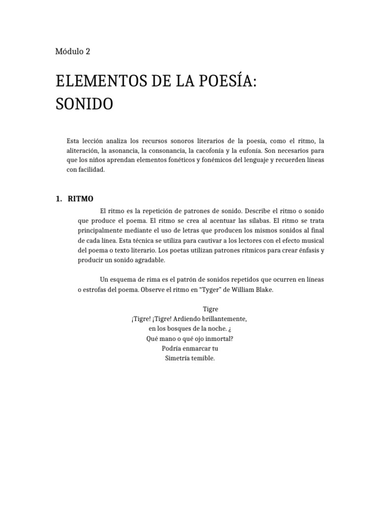 EL-111_Módulo-23-4.pdf | PDF | Poesía | Limerick (Poesía)