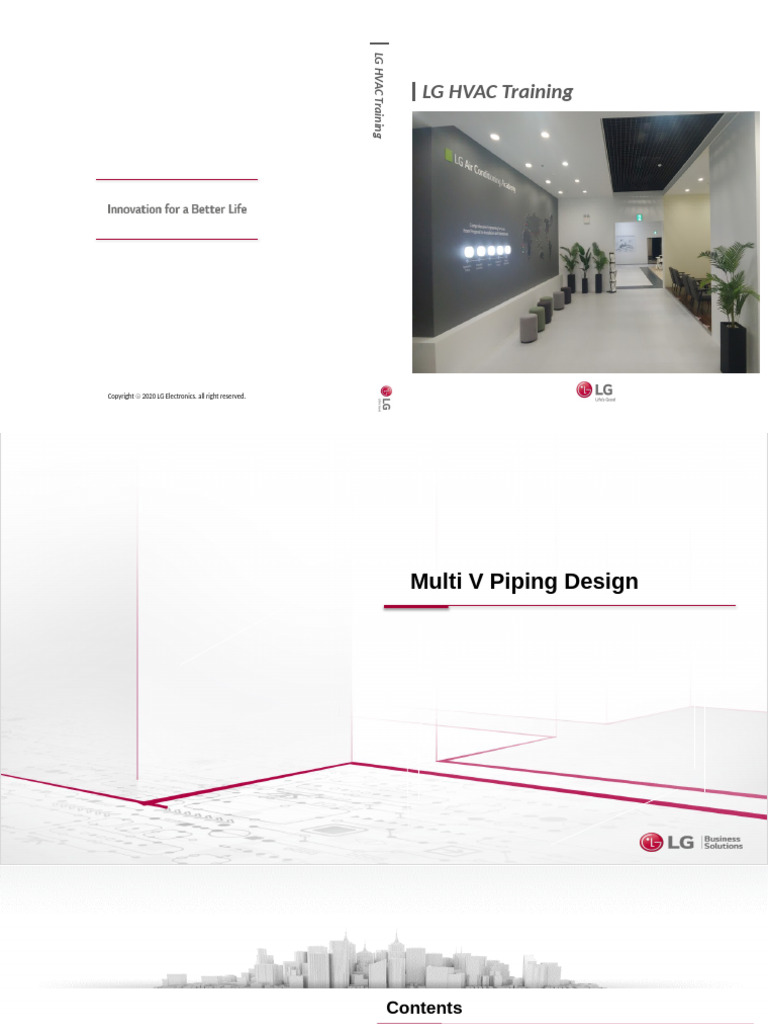 [Multi v] Multi v Piping Design_Final_Wide | PDF | Pipe (Fluid ...
