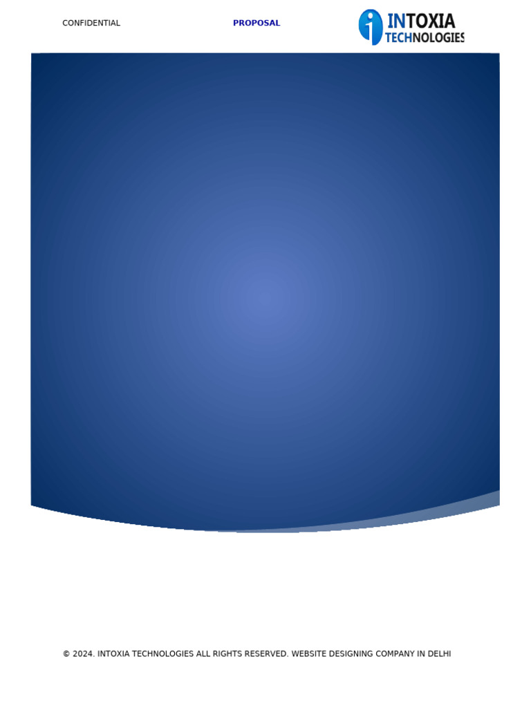 Intoxia Proposal - Template 2 | PDF | Websites | Web Design