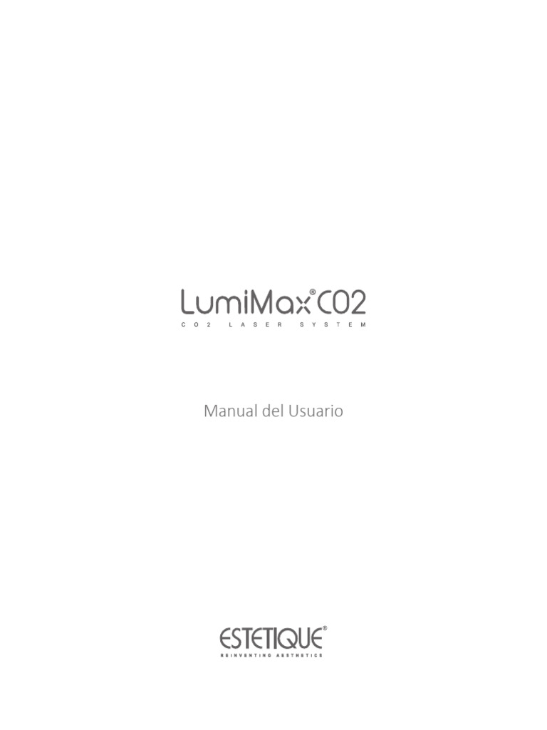 Manual LumiMax CO2: Uso y Seguridad | PDF | Enchufes y tomas de corriente alterna | Piel