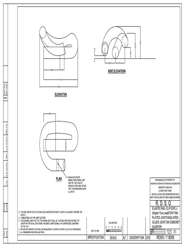 Erc J Clip RT-8258 | PDF