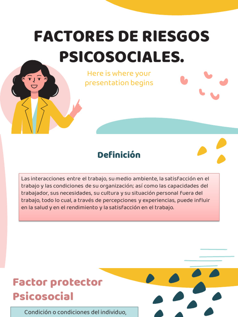 Factores de Riesgos Psicosociales | PDF | Estrés (biología) | Ansiedad