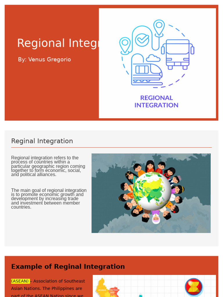 Regional Integration | PDF | Regional Integration | Globalization
