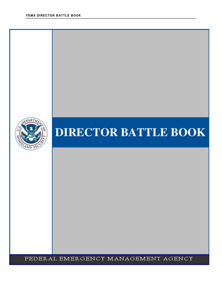 FEMA Director's Emergency Response Guide | PDF | Tornadoes | Federal ...