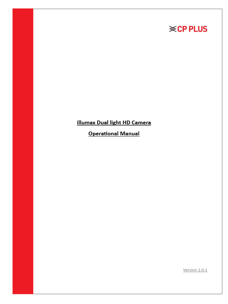 Illumax Dual Light Camera Manual | PDF