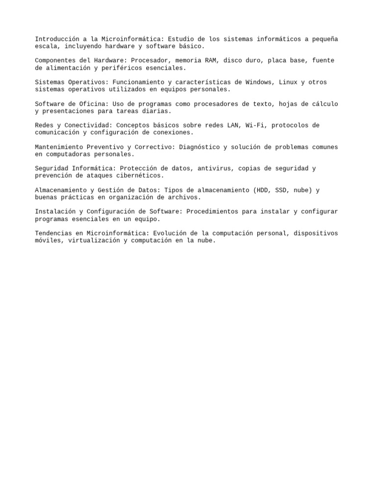 Microinformatica Urv 25-26 | PDF