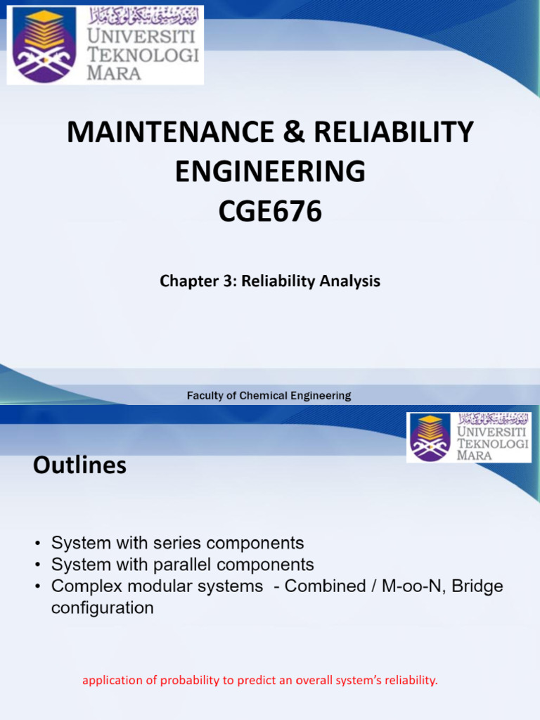Reliability Analysis | PDF