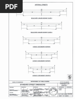 Standard Street and Sidewalk Dimensions | PDF | Street | Urban Planning