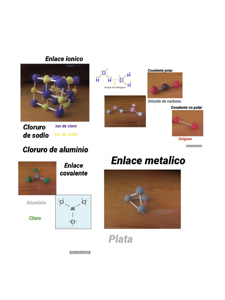 Enlaces Químicos: Conceptos Clave | PDF