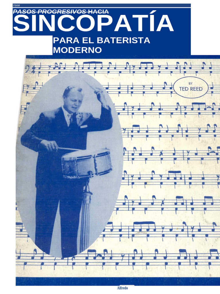 Ted Reed - Sincronización PDF | PDF | Kit de batería | Ritmo
