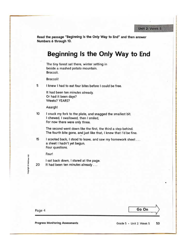 Beginning Is The Only Way To End | PDF