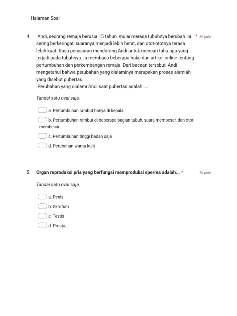 Soal PAS IPA Kelas 9 | PDF