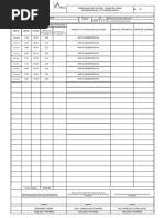 Planilla de Control Horas de Servicio Social | PDF