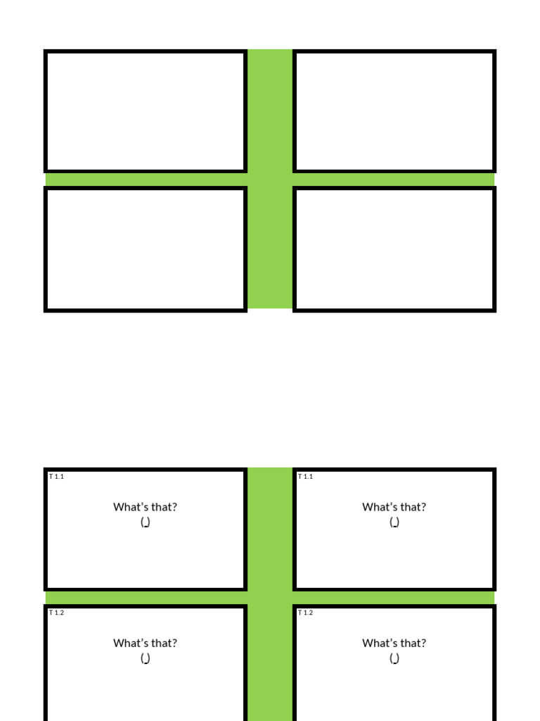 T 1.1 To 1.5 Card Template | PDF