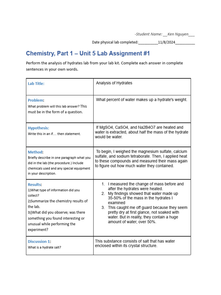 Ken Nguyen-11 - 8 - 2024-Chem-P1 Unit5 Lab1-Analysis of Hydrates Lab ...