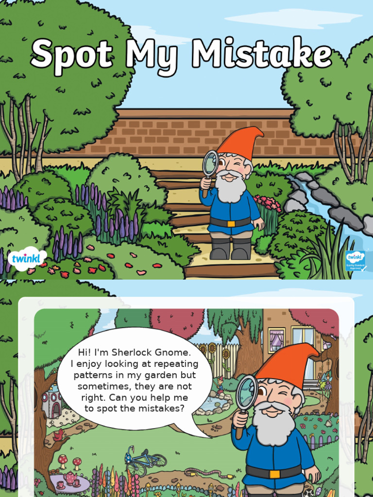 Spot My Mistake Pattern | PDF