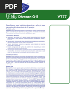 Divosan Forte: Desinfetante à Base de Ácido Peracético | PDF ...