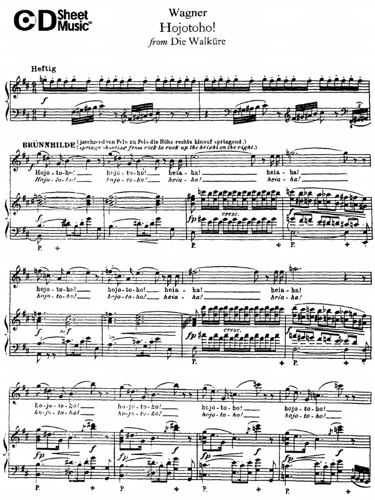 Wagner - Hojotoho | PDF