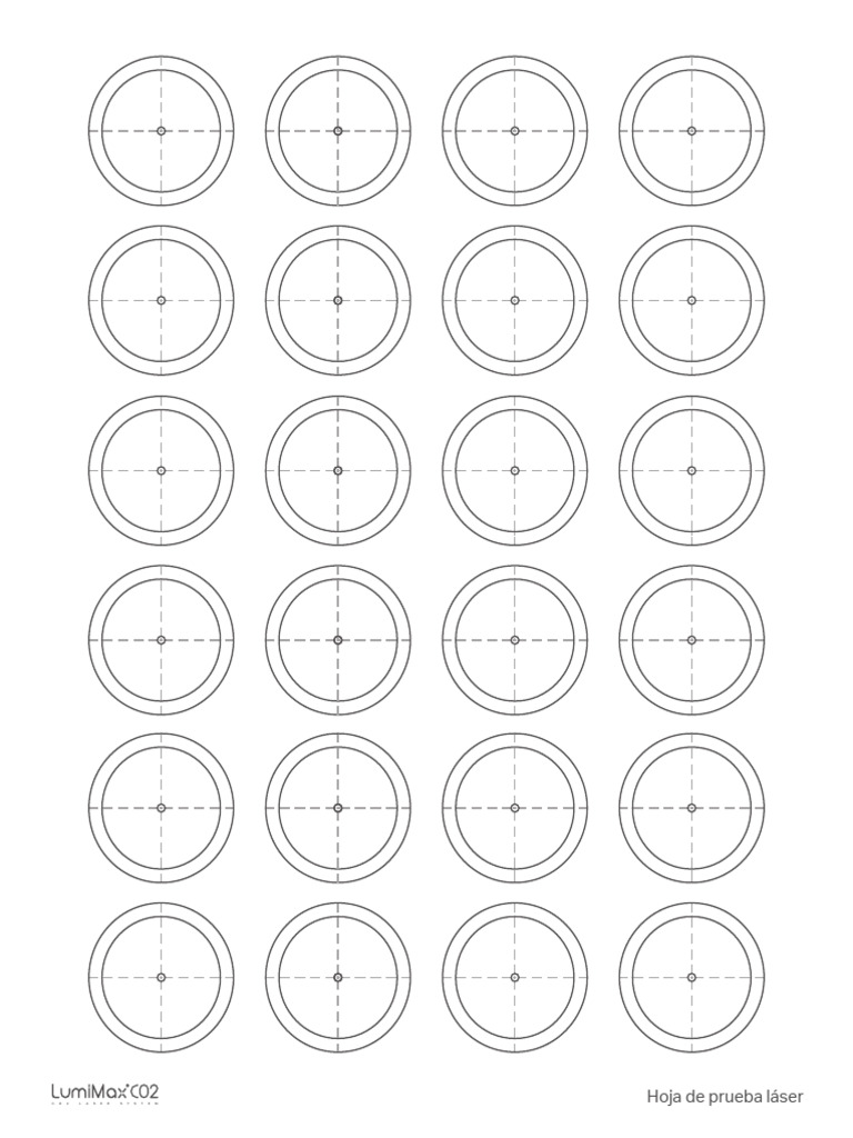 Hoja de Prueba Laser LMX CO2 ESP V1.0 | PDF