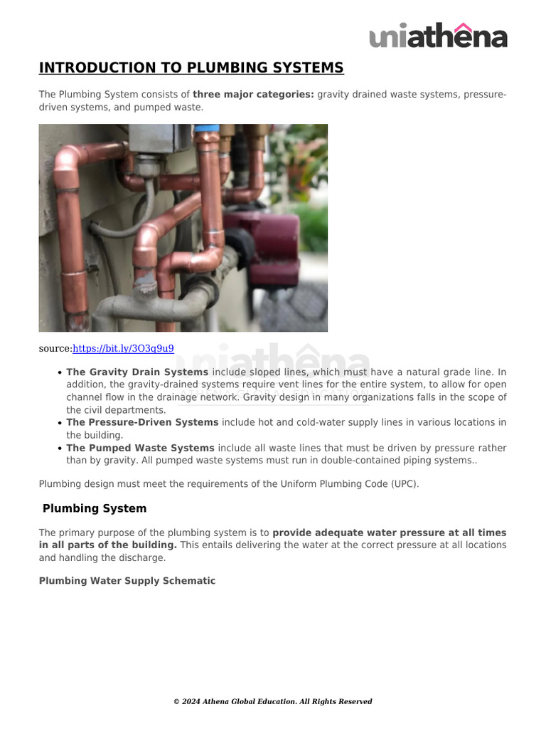 Overview of Plumbing Systems Design | PDF | Plumbing | Pump