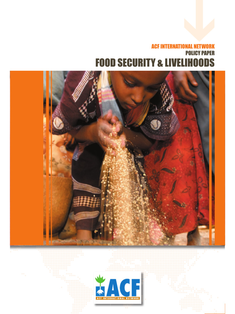 Food Security and Livelihood Policy - 01.2009 | PDF | Food Security ...