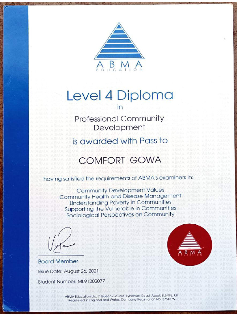 Level 4 Diploma | PDF