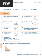 GCSE Exam Question Area of A Trapezium | PDF | Area | Mathematics
