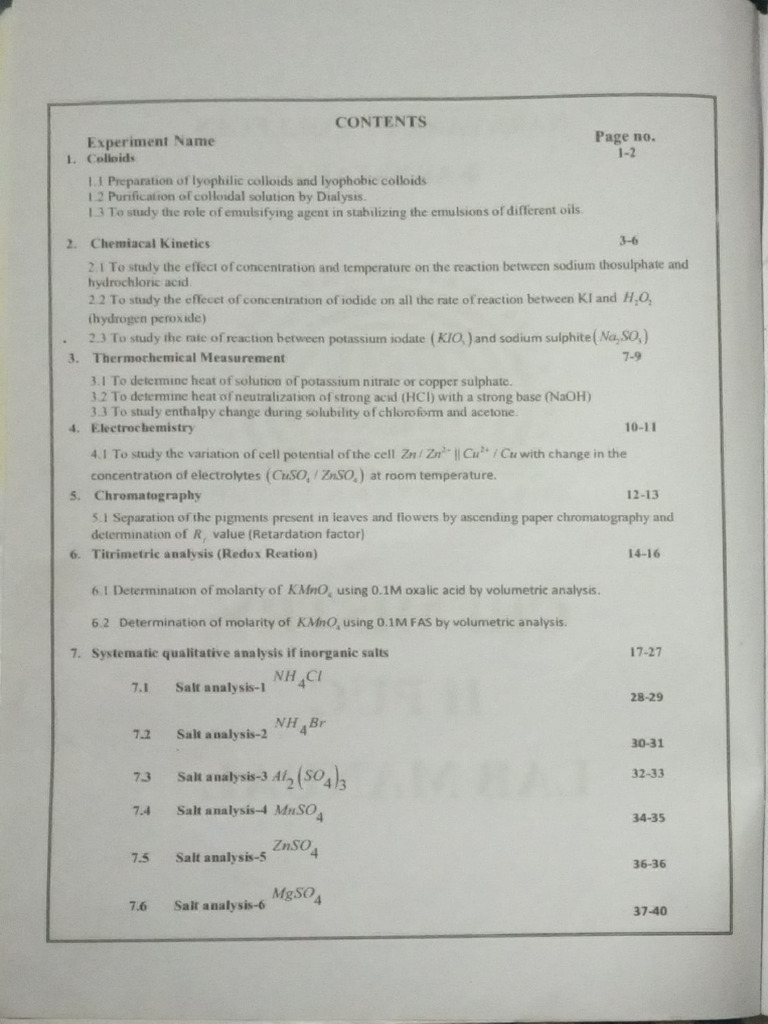 2nd Pu - Lab Manual | PDF