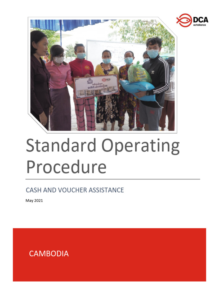 sop_update_cva_may2021_english_final1 | PDF | Sampling (Statistics) | Humanitarian Aid