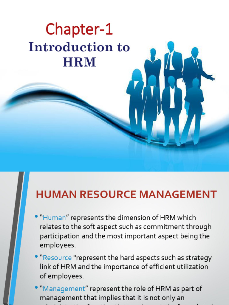 Essential HRM Concepts Overview | PDF | Human Resource Management ...