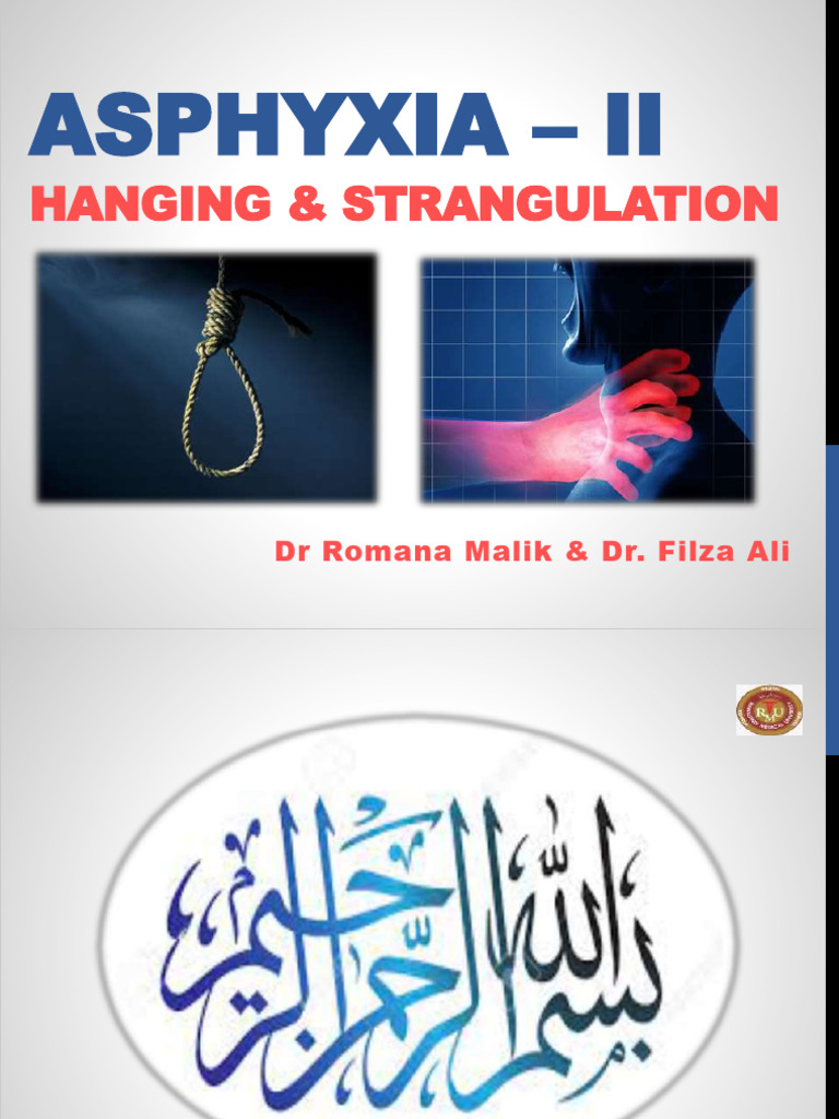 Asphyxia II | PDF | Larynx | Hanging